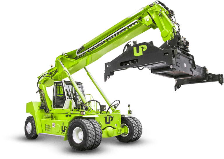 Reachstacker Designed for handling empty containers - UP Lifting